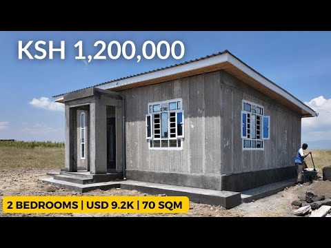 James Proudly Shows us His Modest Precast Bungalow (2 Bed, 70 SQM)