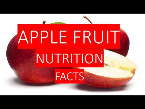 APPLE FRUIT NUTRITION FACTS AND HEALTH BENEFITS