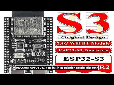 ESP32-S3 Wifi BT Module Development Board for Arduino IDE ESP32-S3-WROOM1 N16R8 N8R2 44Pin Type-C