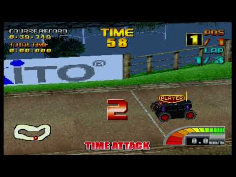 RC de GO! (2000) | Round 1: Woodland Path Time Trial [PS1] - 0:37.716