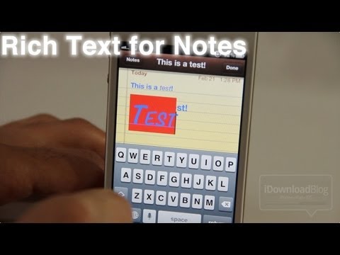 How to Get Rich Text in Notes.app Right Now