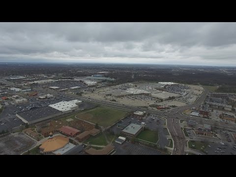 Flying over Columbia, MO | 03-25-2017 | In 4K