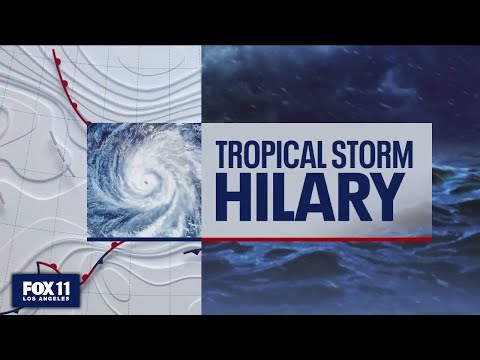Tropical Storm Hilary makes landfall as heavy rains douse SoCal