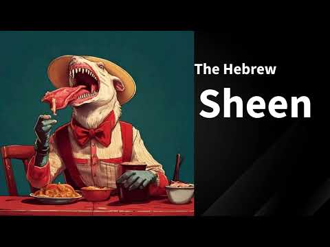 The Hebrew letter Shin (Sheen)