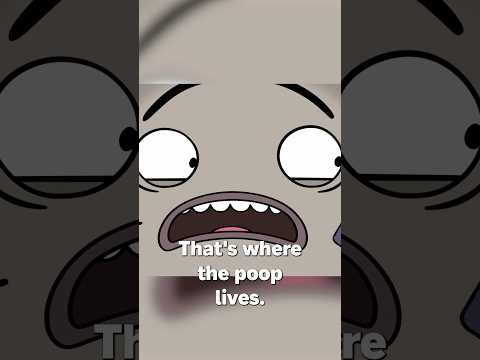 Paper flies to where the poop lives?! 💩 #shorts