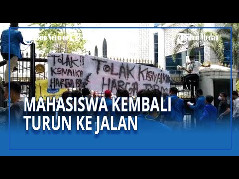 Mahasiswa Kembali Turun ke Jalan, Tolak Kenaikan Harga BBM di Sumatera Utara