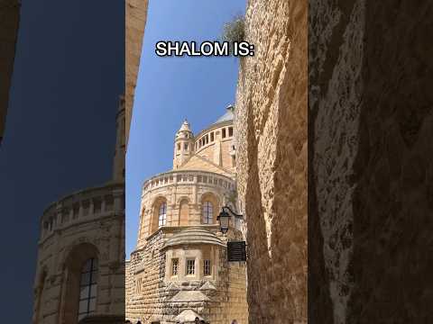 What is Shalom? SHABBAT SHALOM! | Rabbi Jason Aobel