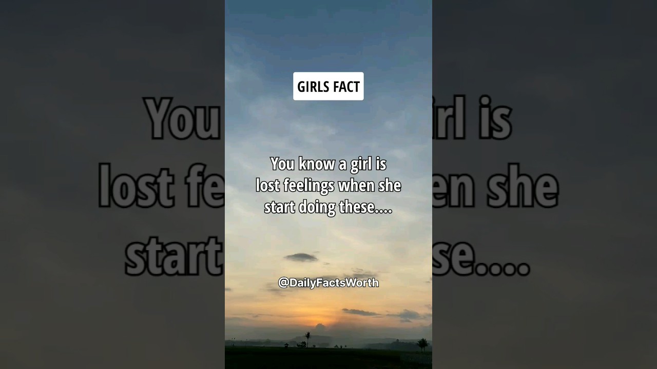 Girls Fact #shorts
