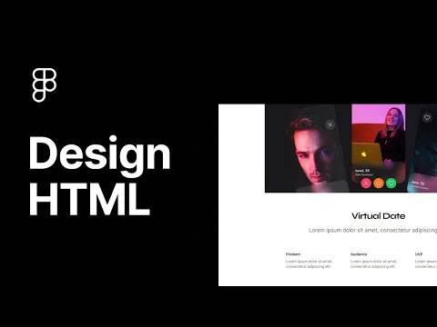 Convert a Figma Design to HTML CSS - 1/4