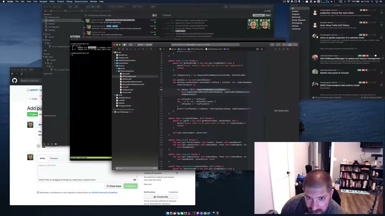 Git Patch Stack - Add published patch state to git-ps
