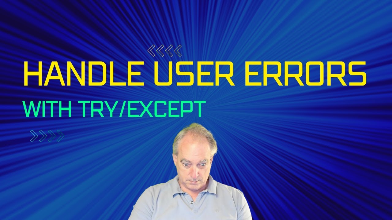 Handling errors ❌ with user input in Python 🐍