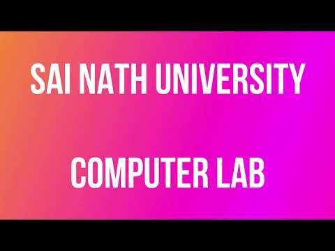 Sai Nath University Labs | Civil Lab | Computer Lab | Electronics Lab