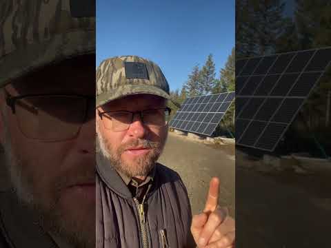 Moving my solar panel just gave me an extra 400 W.