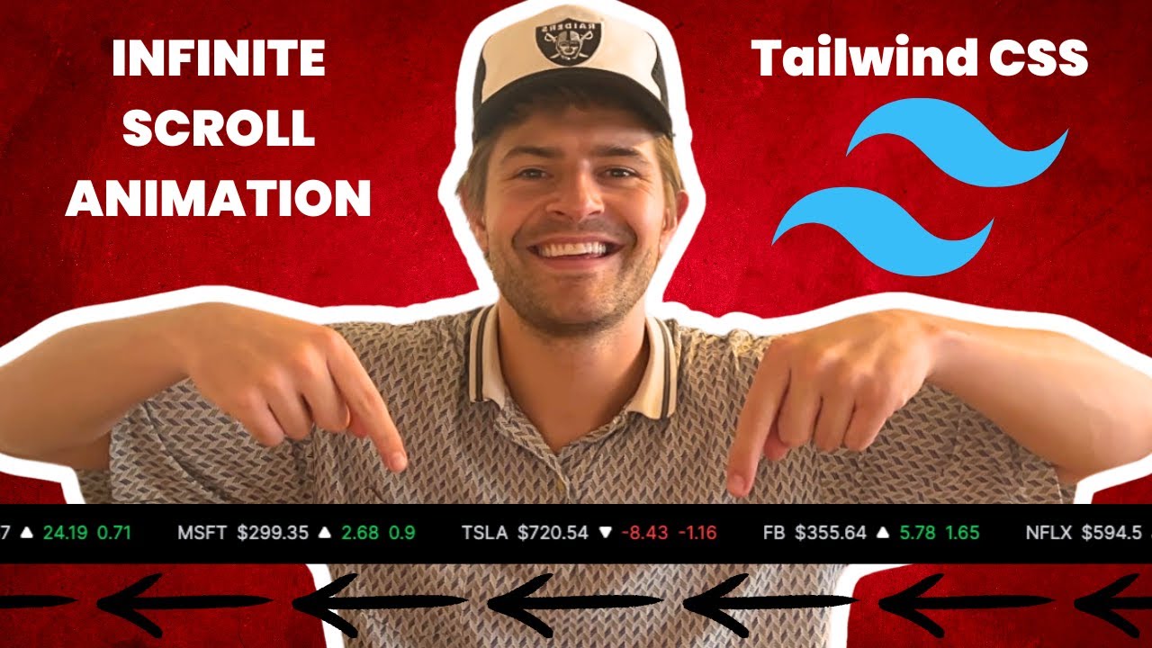 Infinite Scroll Animation Made Easy With Tailwind CSS