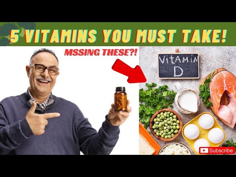 WARNING: Seniors Over 60 Need These Vitamins