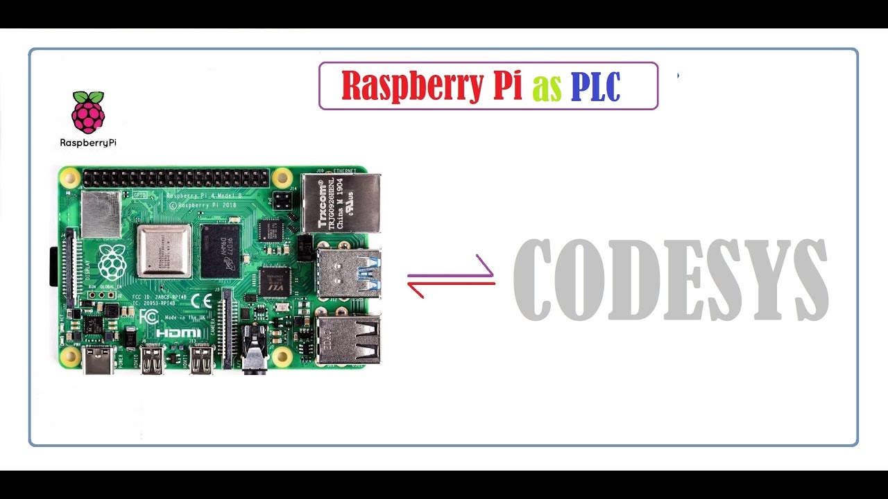 Raspberry Pi as PLC using CODESYS.
