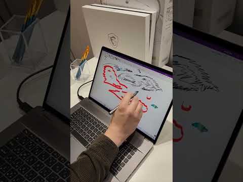 This Graphite Tip Stylus Can Write on Both Paper and a Screen #shorts