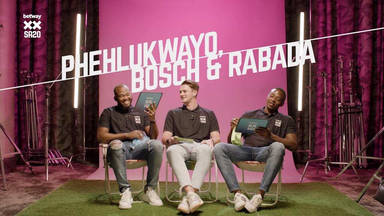 Know Your Mate | Episode 2 | Andile Phehlukwayo, Eathan Bosch & Kagiso Rabada