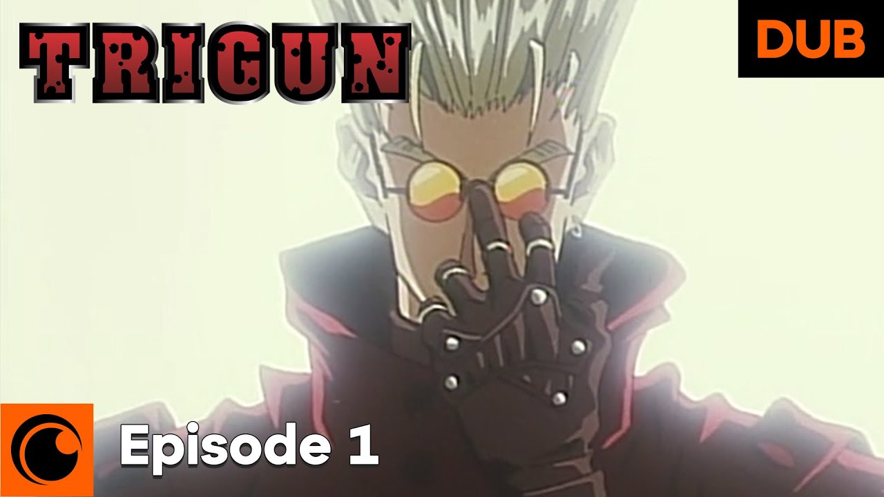 Trigun Episode 1 English Dub | The $$60,000,000,000.00 Man