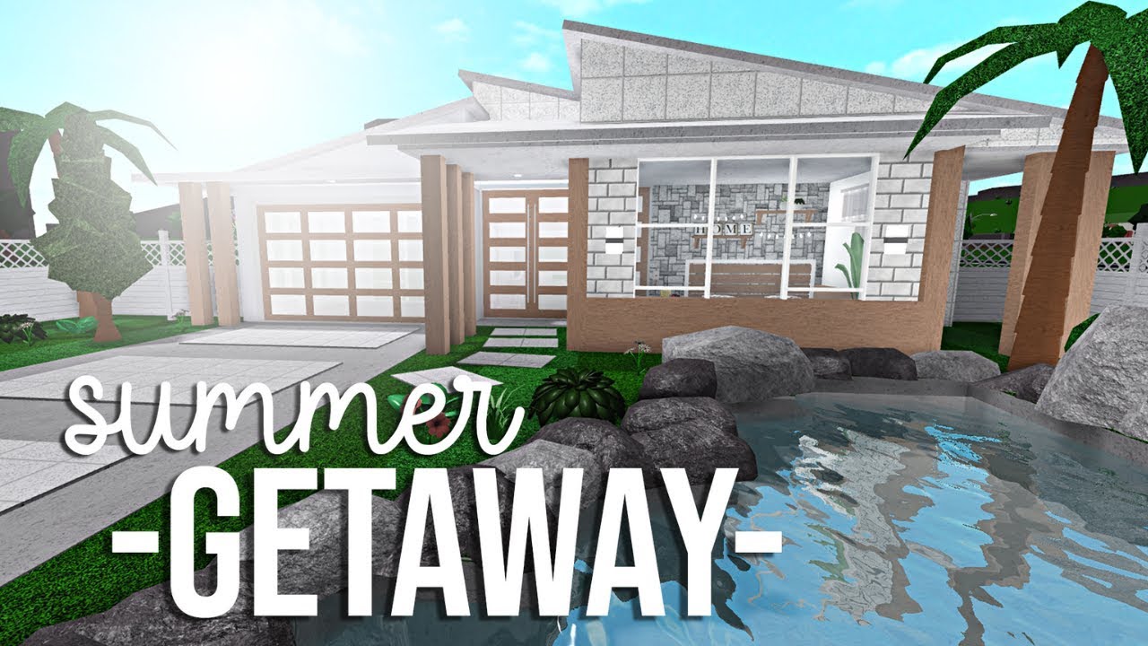 BLOXBURG || Summer getaway 54k