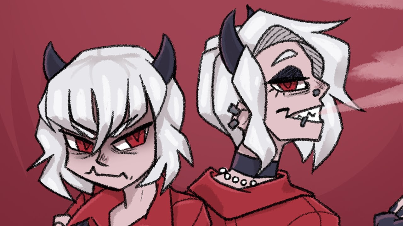 Malina & Zdrada [Helltaker Fanart Speedpaint]