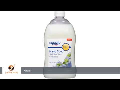 Equate Liquid Hand Soap with Aloe Vera Refill, 56 fl oz | Review/Test