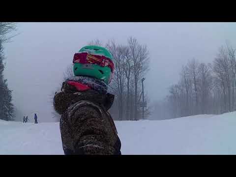 Ski Vorlage Quebec Powder Day 2021 #snowboarding
