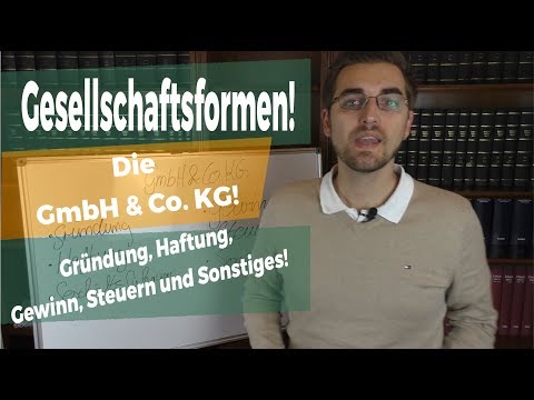 Die GmbH und Co. KG im Überblick! - Die Steuern und Gründung der GmbH & Co. KG!