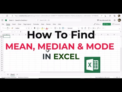 How to calculate Mean Median and Mode in Excel | Step By Step Guide