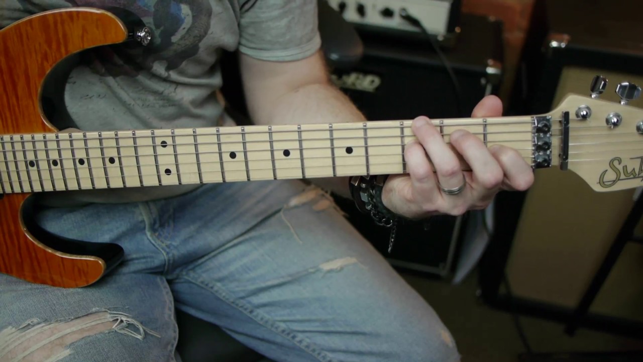 Dominant 7 flat 9 chord - Guitar lesson