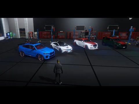 Collection of a few of ours custom cars ready for FiveM / Gta V
