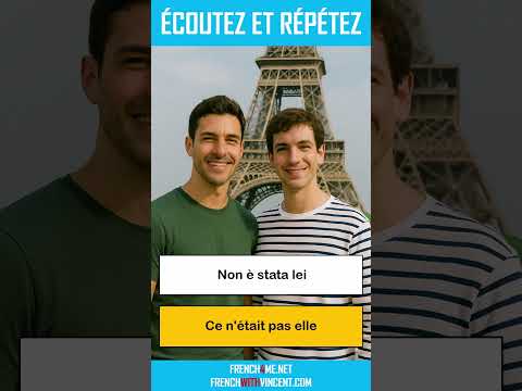 Come si dice in francese I Non è stata lei