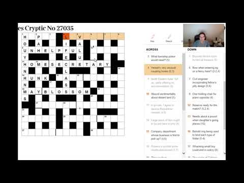 Learn how to solve The Times crossword!