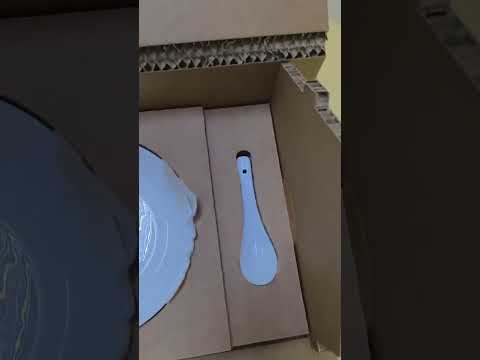 Honeycomb Cardboard Gift Box for Ceramic Products—No Sponge Needed!