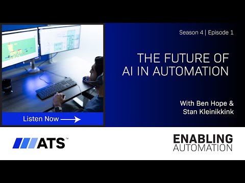 The Future of AI in Automation - Enabling Automation