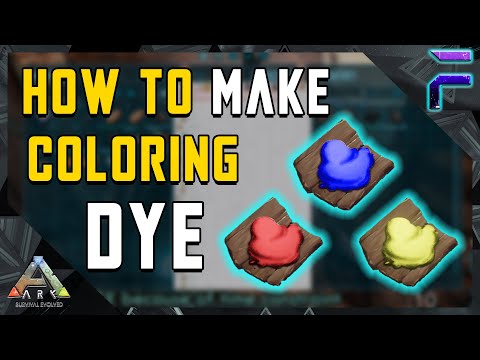 Steam Community :: Video :: HOW TO MAKE COLORING DYE - Ark: Survival ...