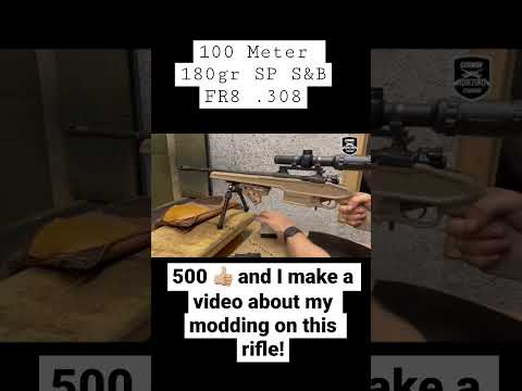 Bolt Action Rifle Santa Barbara FR 8 / Archangel #shorts #surplus #hunting #.308 #shooting #promag