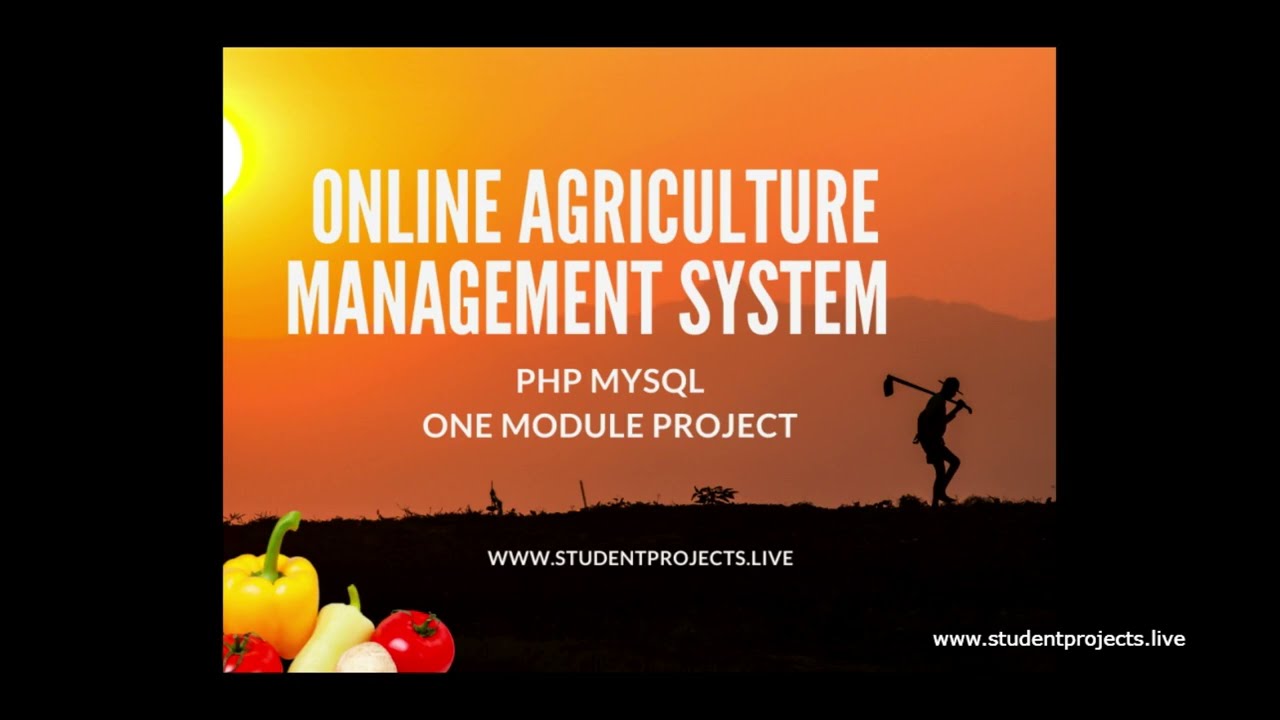 Web Based Application for Agriculture Management system