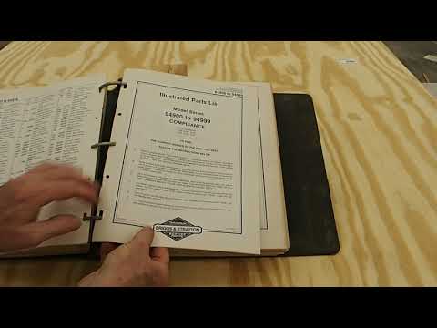 2019 02 09 Briggs & Stratton Parts Manuals
