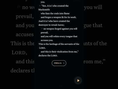 Ephesians 6:10-28, Isaiah 54:17,Exodus 14:14. With the armour of God nothing can harm us .