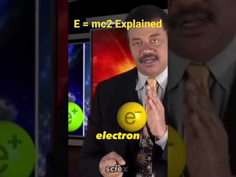 Neil deGrasse Explains E = mc2 Manifested #science #shorts