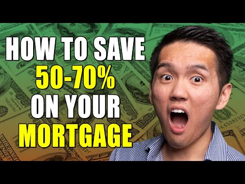 How to Save 50-70% On Your Mortgage Interest