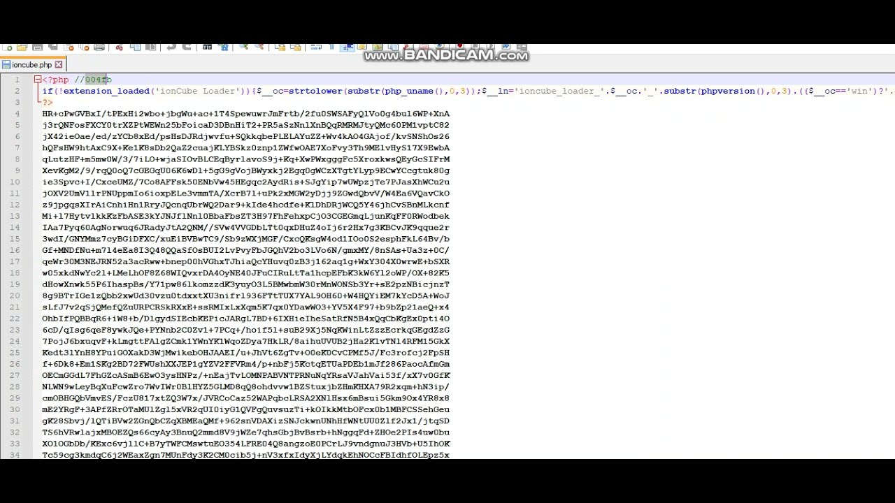 Decode any ioncube php version