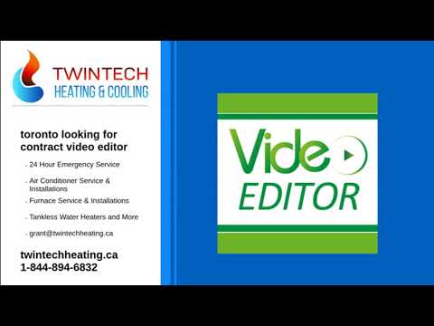toronto looking for contract video editor