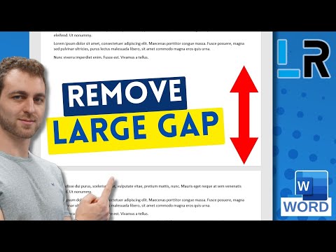 MS Word: Large gap at bottom of page ✅ 5 SOLUTIONS to remove
