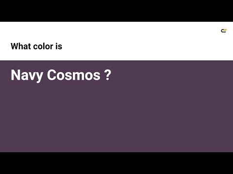 Navy Cosmos color #503b53 hex color - Violet color - Cool color 503b53