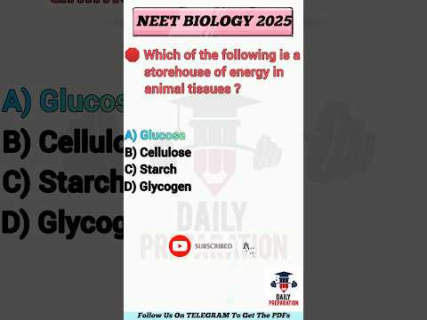 NEET BIOLOGY MCQ Biology for NEET 2025 । NEET MOCK TEST । #neet#biology#preparation #mcq#motivation