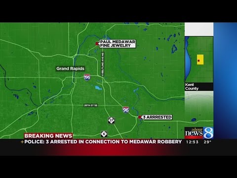 3 suspects arrested in Paul Medawar Fine Jewelry robbery