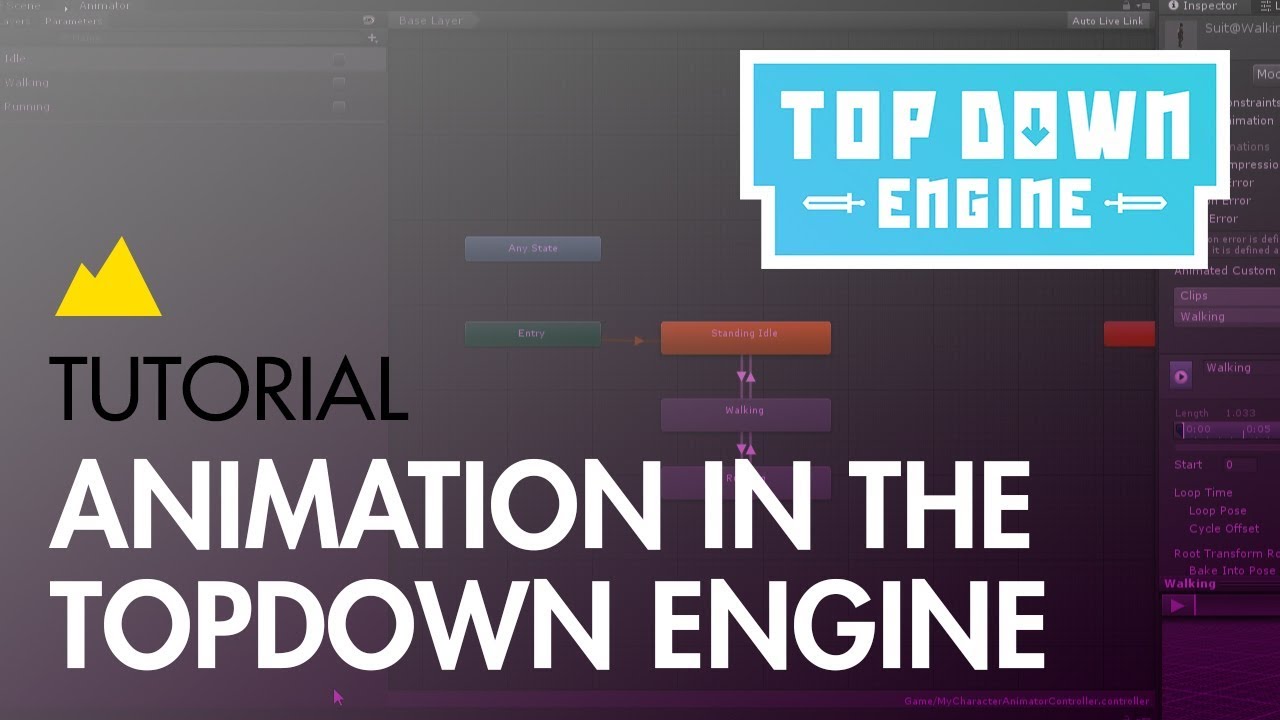 TopDown Engine Tutorial : Animations