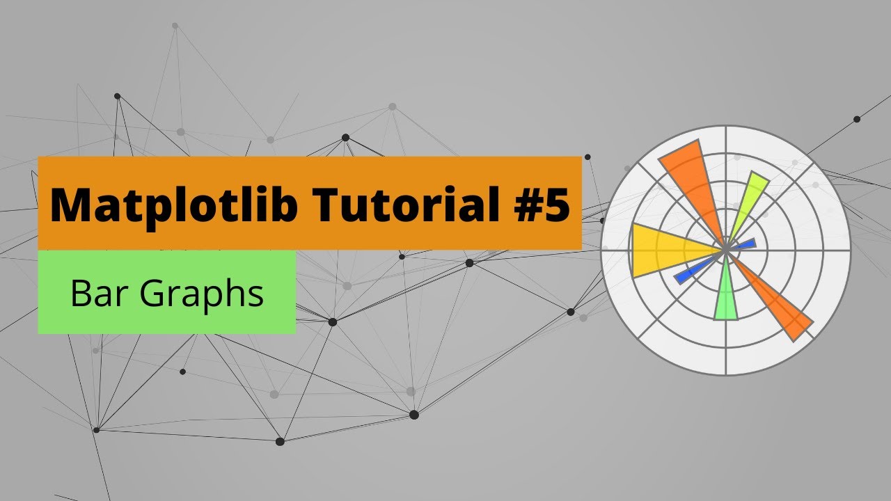 Matplotlib Tutorial #5: Bar Graphs